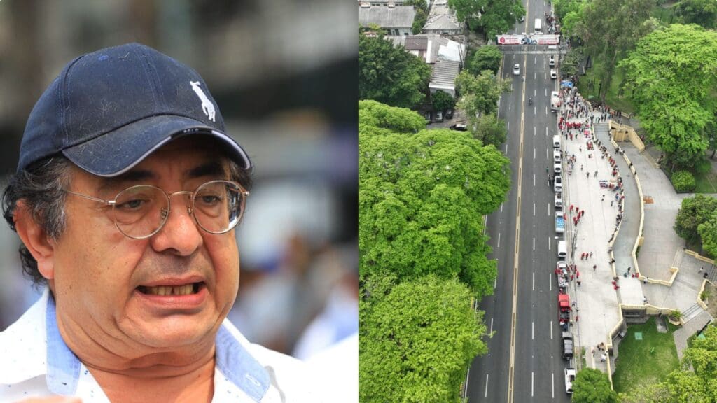 Ronal Umaña estima más 100 mil personas en marcha de la oposición